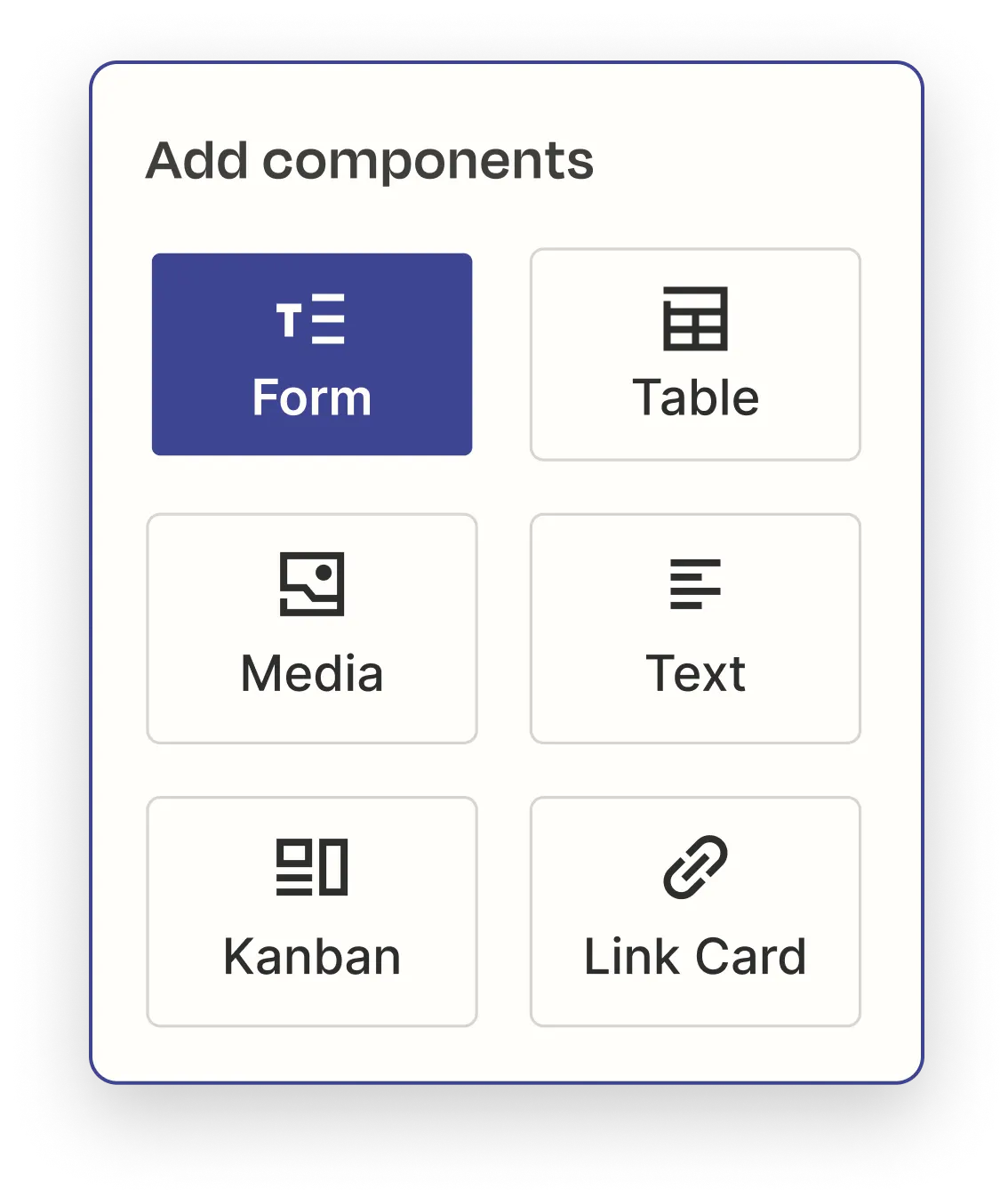 Build business apps, your way | Interfaces
