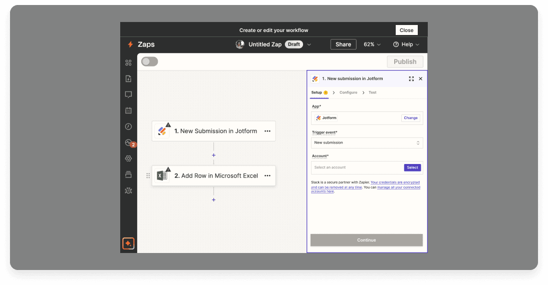 Workflow Element | Zapier